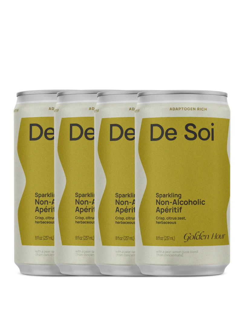 De Soi — Golden Hour, Non-Alcoholic Apéritif (4-pack) – A Fresh Sip
