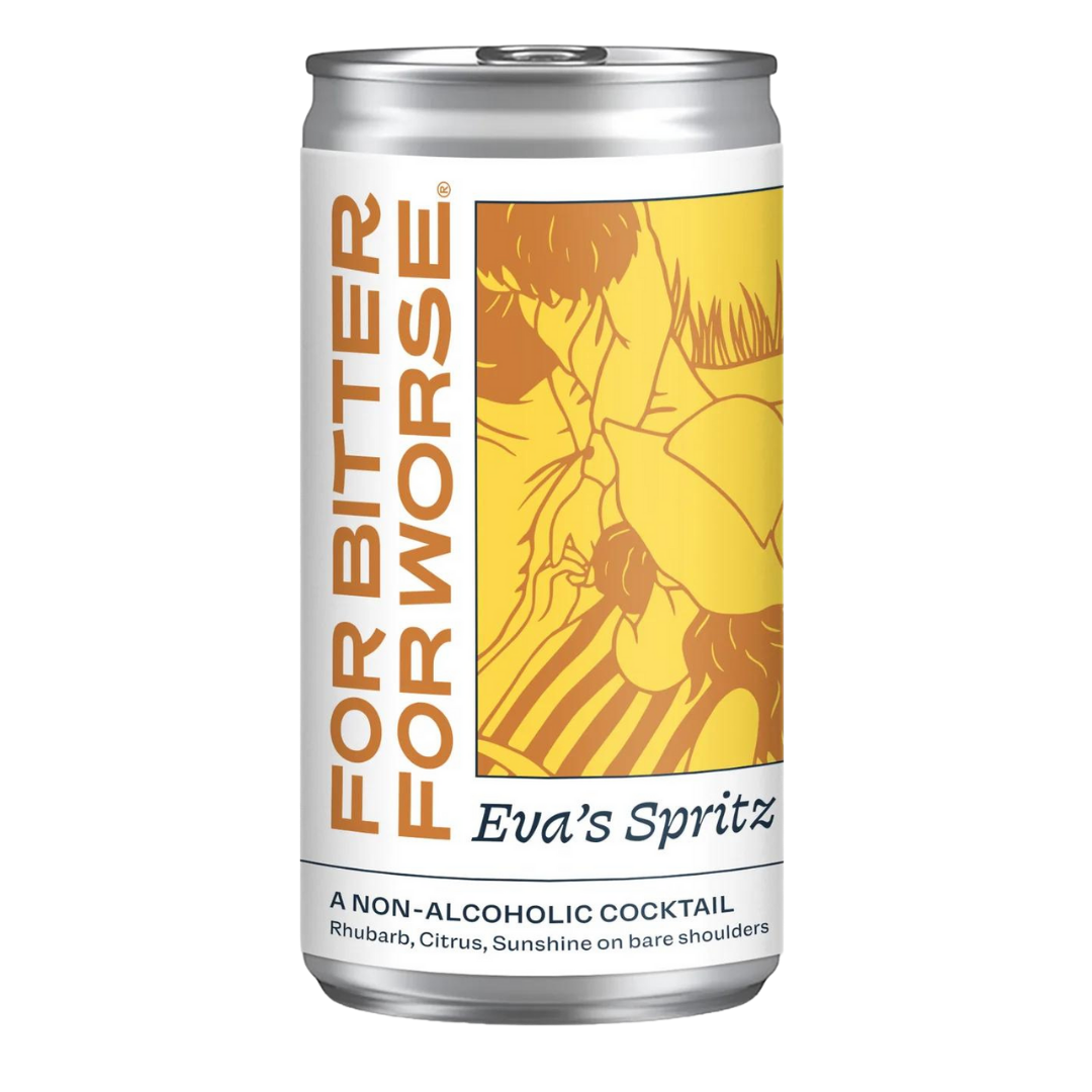 For Bitter For Worse — Eva's Spritz, Non-Alcoholic Cocktail (4 cans ...